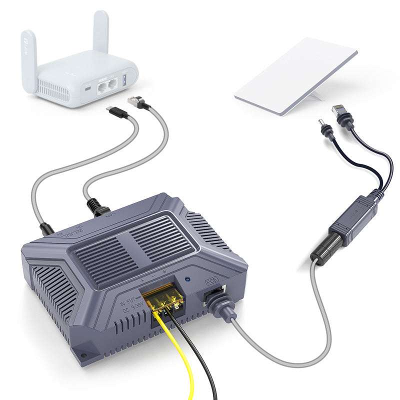 Starlink PoE Injector Splitter 5-in-1 For Starlink Mini ESD Protection ...