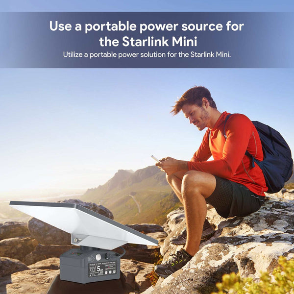 Starlink Mini Battery 95Wh Portable with Mounting Kit – Plug-and-Play ...